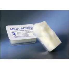 MEDISPONGE 4% CHLOREX SCRUB SPONGE BX/75